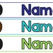 Editable Cute Student Name Bookmarks - Christmas or Back to School Gift ...