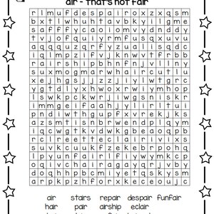 Read Write Inc (RWI) Set 2 Sounds - Word Searches With Answers - Etsy UK