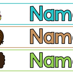 Editable Cute Student Name Bookmarks - Christmas or Back to School Gift ...