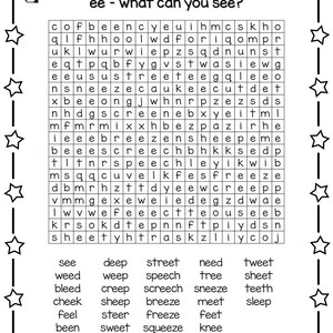 Read Write Inc (RWI) Set 2 Sounds - Word Searches With Answers - Etsy UK
