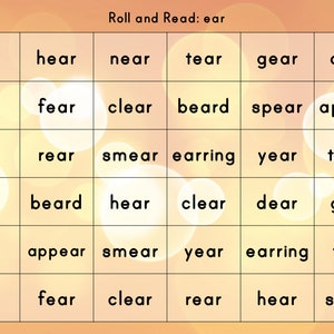 Read Write Inc (RWI) Phonics Set 3 Roll and Read Board Games (PDF) - Etsy