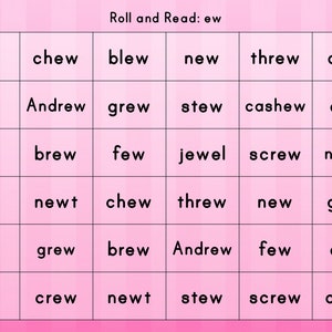 Read Write Inc (RWI) Phonics Set 3 Roll and Read Board Games (PDF) - Etsy