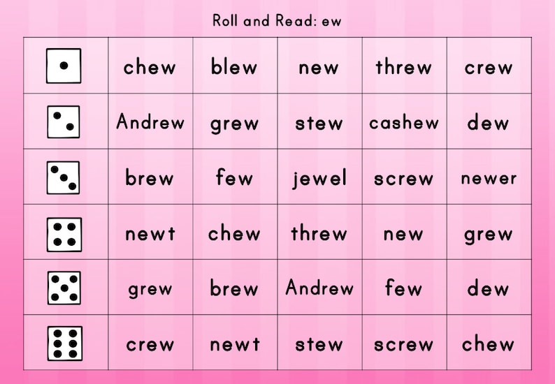 Read Write Inc RWI Phonics Set 3 Sounds: 19 Roll and Read Colourful Board Games - Etsy