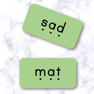 RWI Set 1 Green Word Flashcards - Phonics Decoding Practice: Sounds for ...
