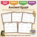 Ancient Egypt Hieroglyphics Activities – Worksheets, Answer Key ...