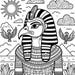 Ancient Egypt Coloring Pages - History Coloring Sheets - Early ...