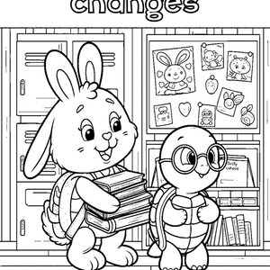 Growth Mindset Kindness Coloring Pages Posters - Inspirational ...