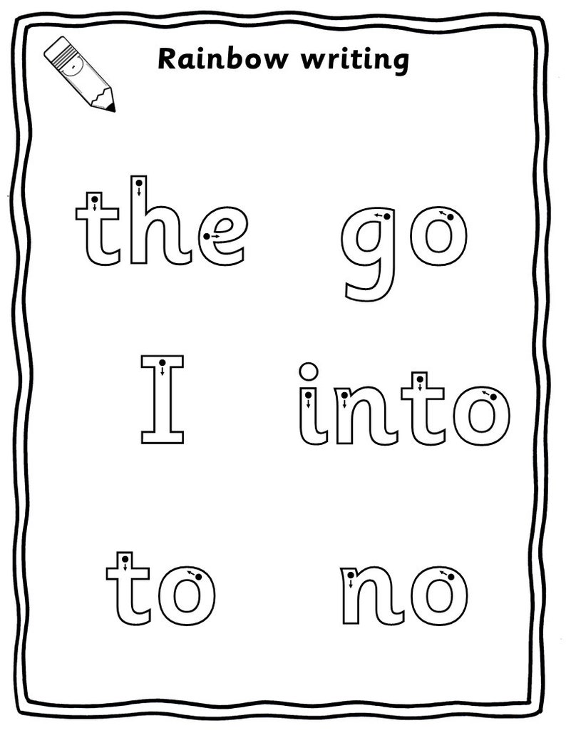 Reception Year 1 Kindergarten - Phase 2 Tricky Word Activity Book - Etsy