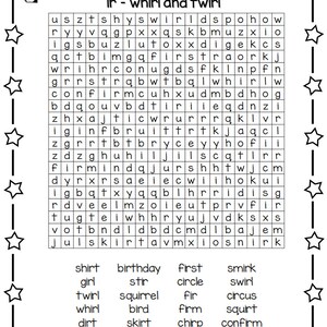 Read Write Inc (RWI) Set 2 Sounds - Word Searches With Answers - Etsy UK