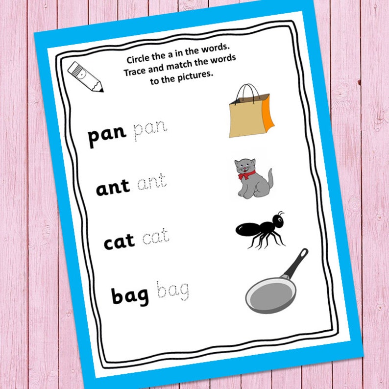 RWI Set 1 Workbook: A Complete Phonics Resource With 111 Worksheets ...