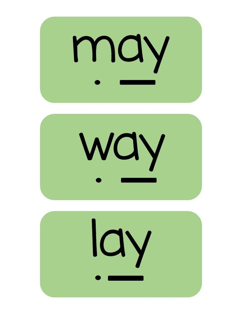 Read Write Inc (RWI) Set 2 Flashcards and Green Word Cards With Sound ...