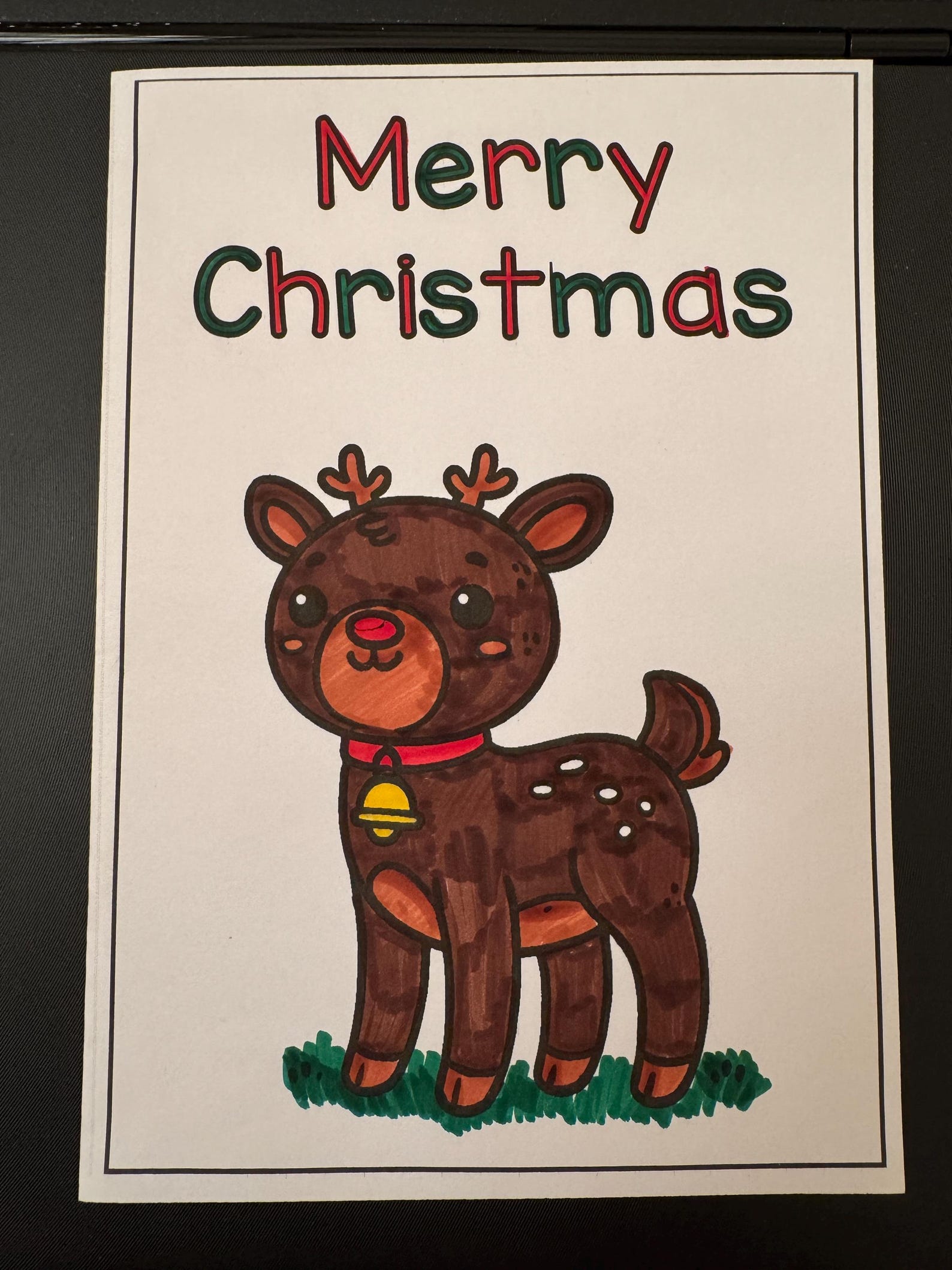 Cute Christmas Cards in English, Spanish, French, German, Italian and ...