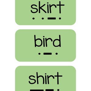 Read Write Inc (RWI) Set 2 Flashcards and Green Word Cards With Sound ...
