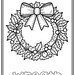 Christmas Vocabulary Coloring Pages: ESL Printable (PDF) - Etsy