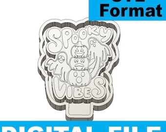 Spooky Stl File - Etsy