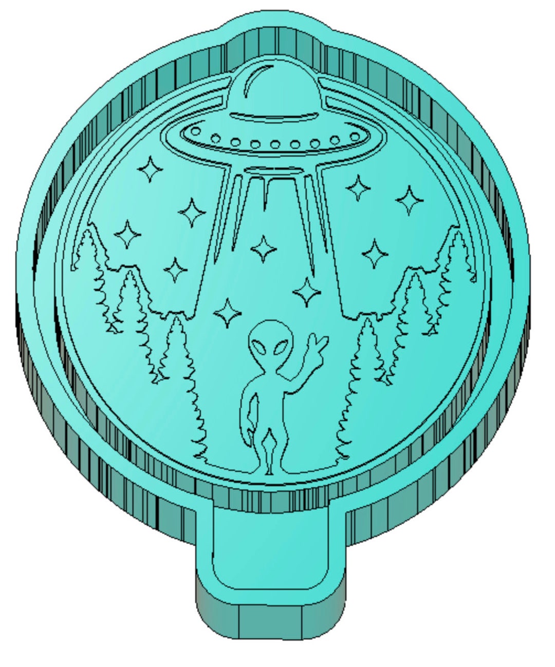 Alien Ufo Blank for Molding 3D Printer File STL - Etsy