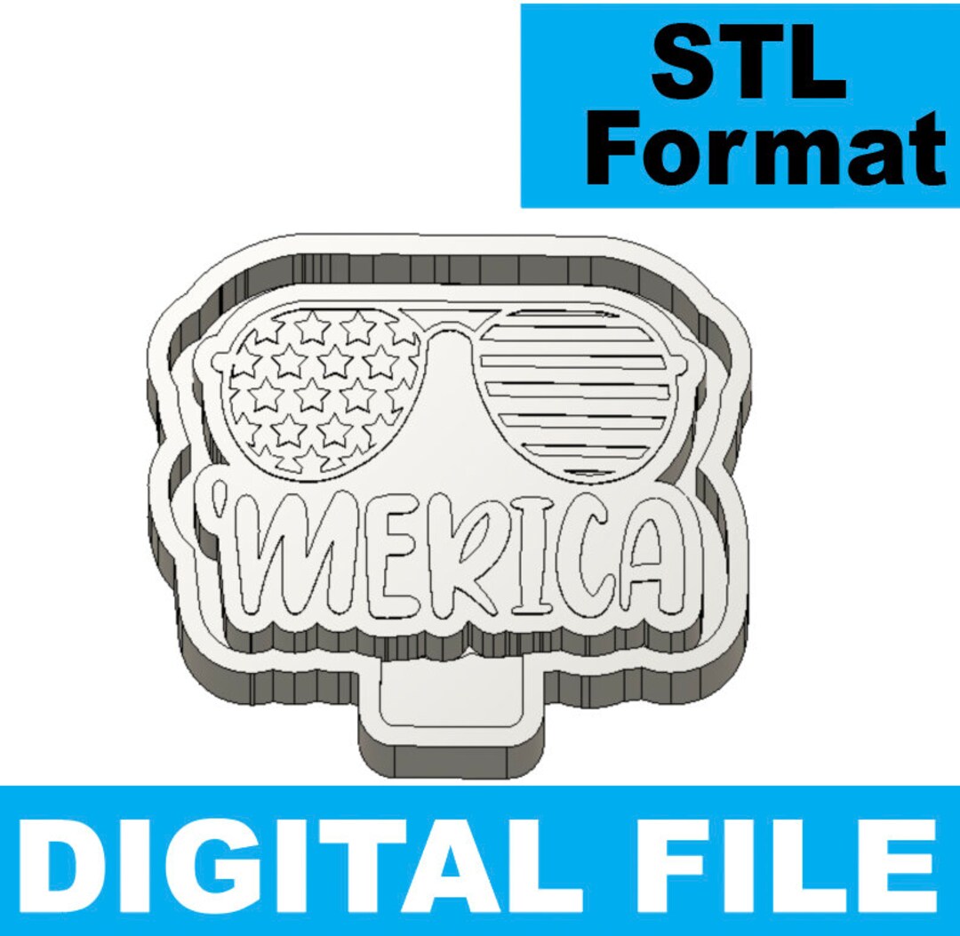 Merica Freshie Blank for Molding 3D Printer File STL - Etsy