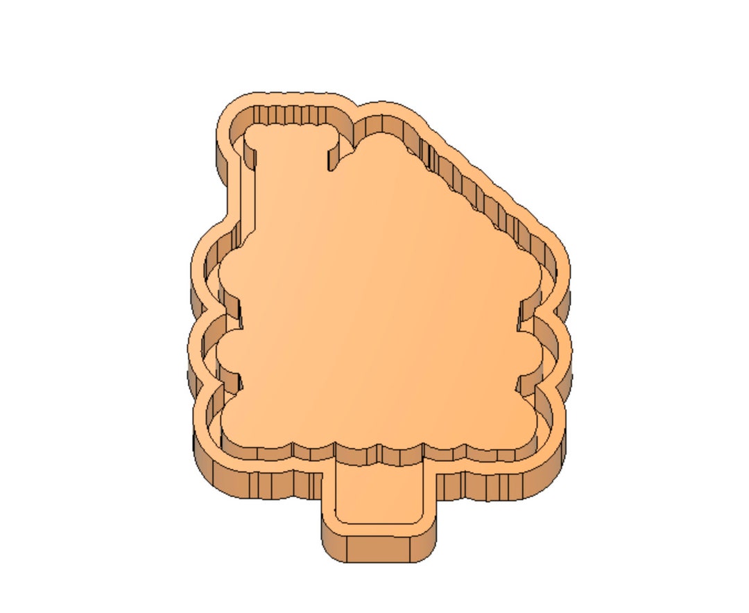 Gingerbread House (B) , Cardstock SVG Included, Freshie Blank for ...