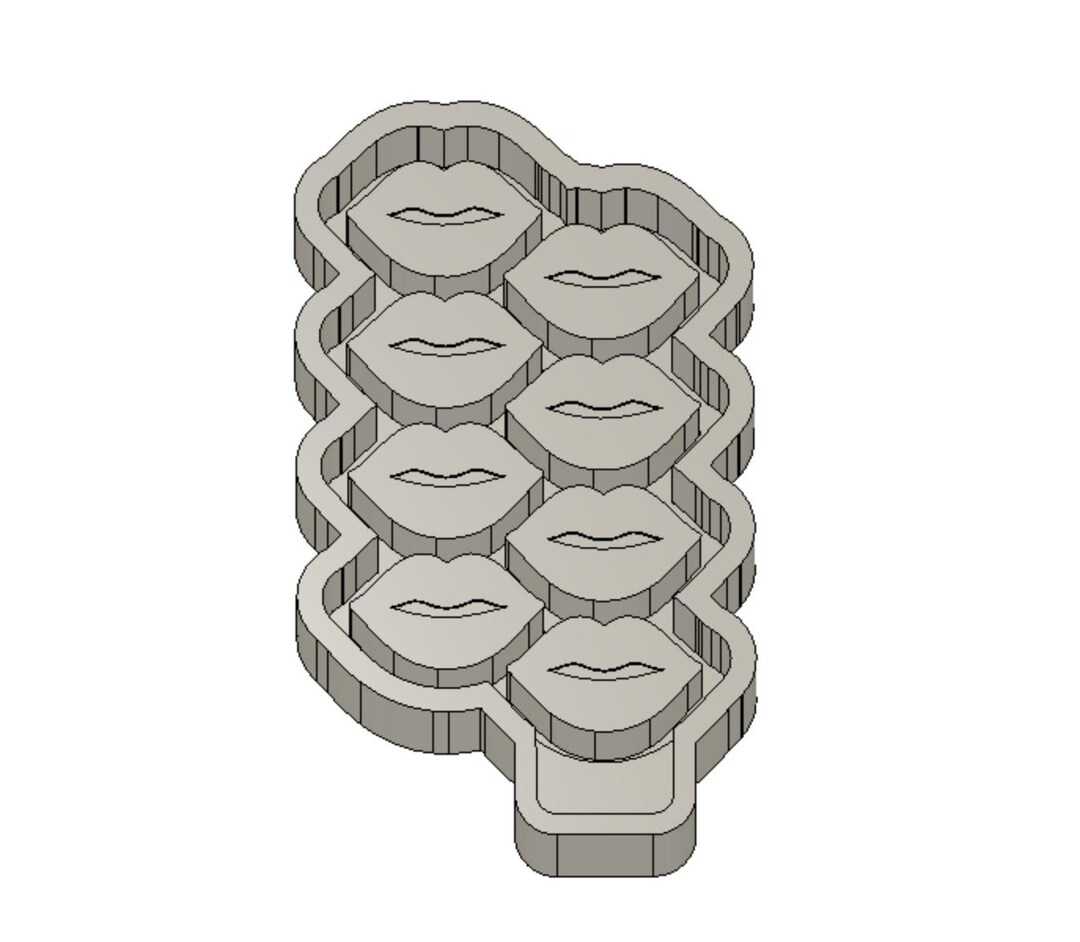Lips Melt Mold STL , 3D Printer File, Housing File - Etsy