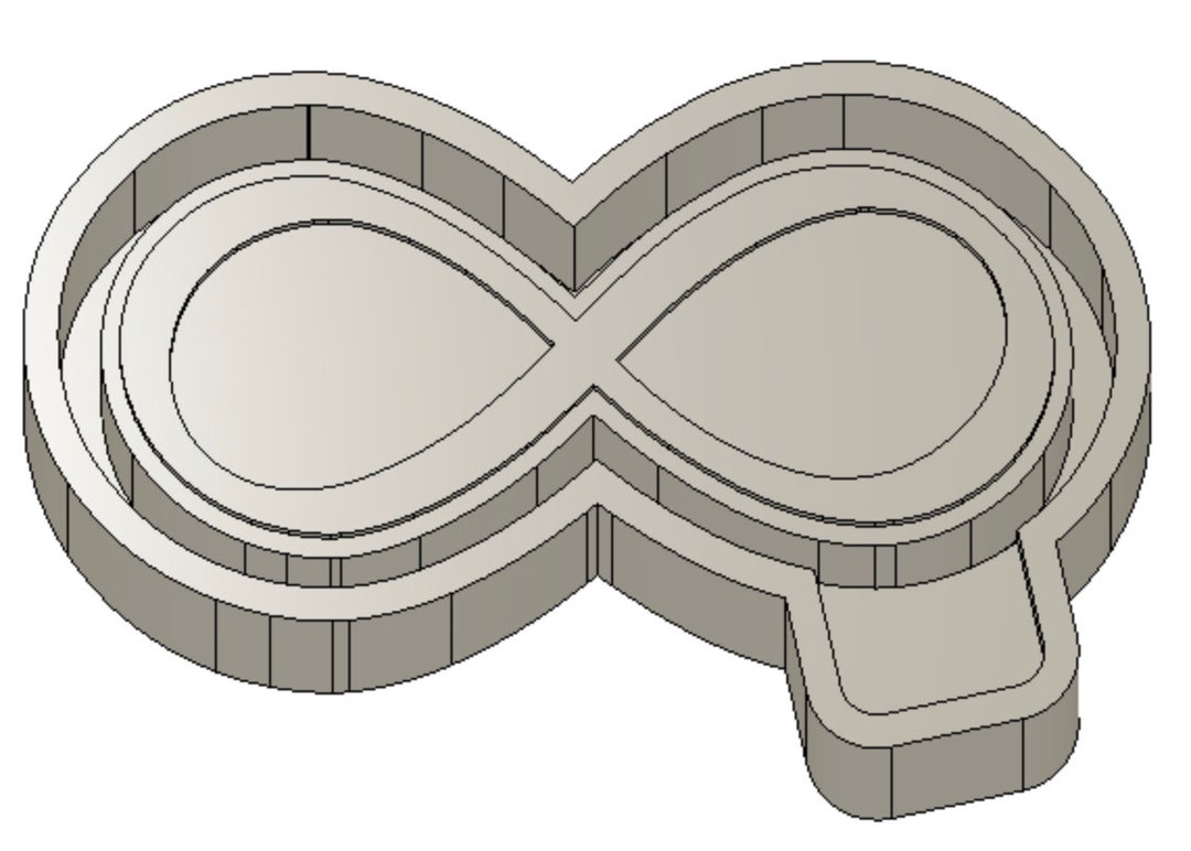 Infinity Freshie Blank for Molding 3D Printer File STL - Etsy