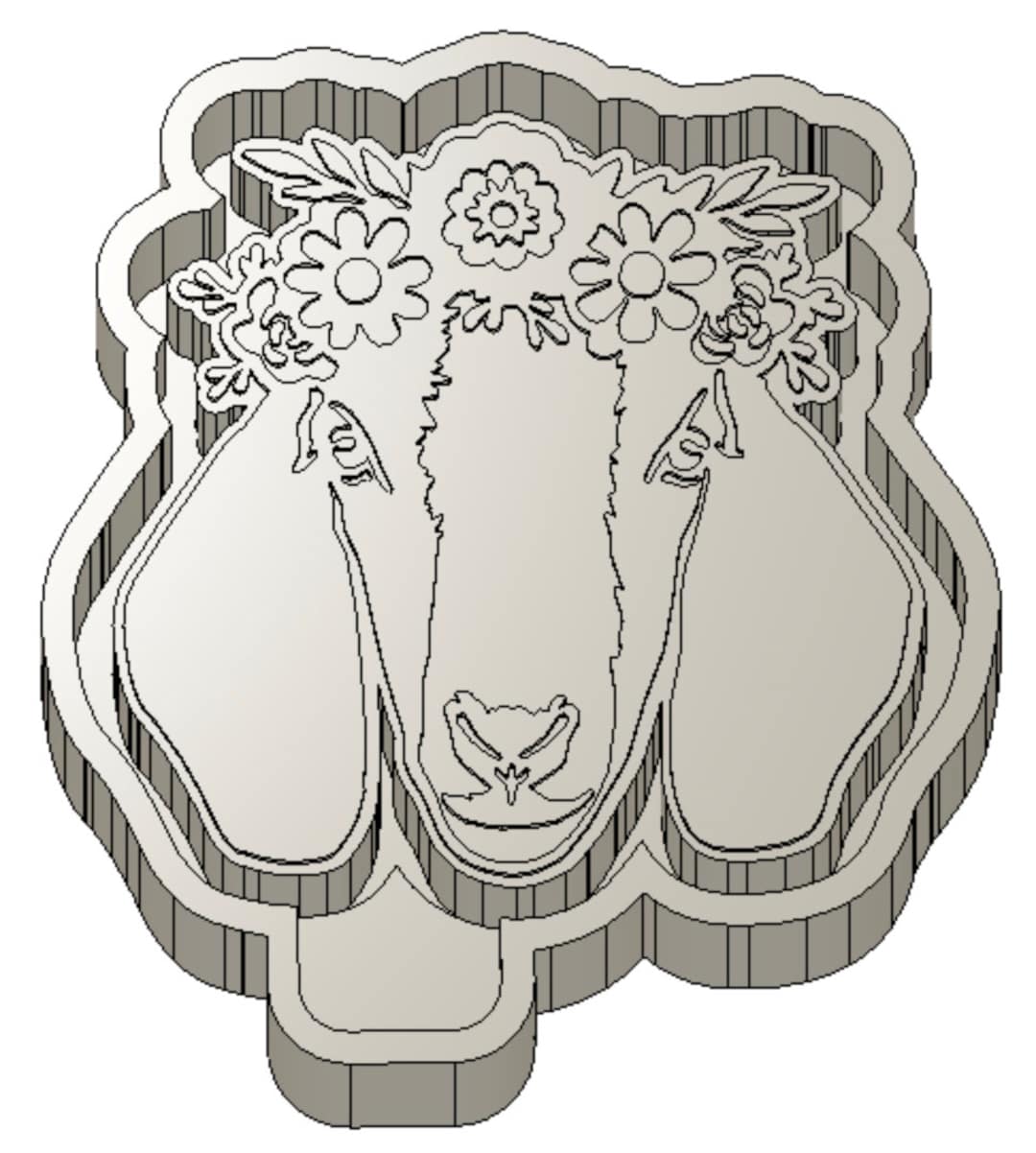 Goat Freshie Blank for Molding 3D Printer File STL / Dog - Etsy