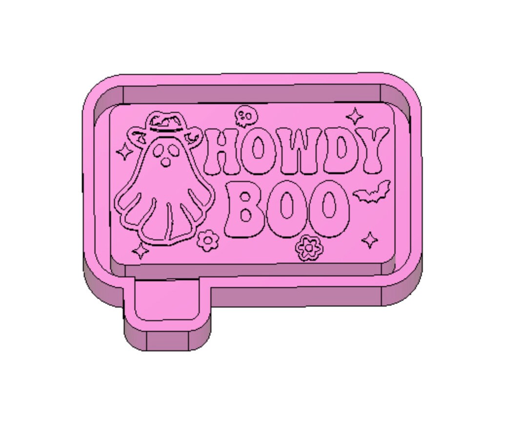 Howdy Boo for Molding 3D Printer File STL - Etsy