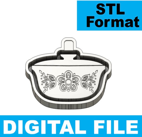 Pyrex Freshie Blank for Molding 3D Printer File STL | Etsy