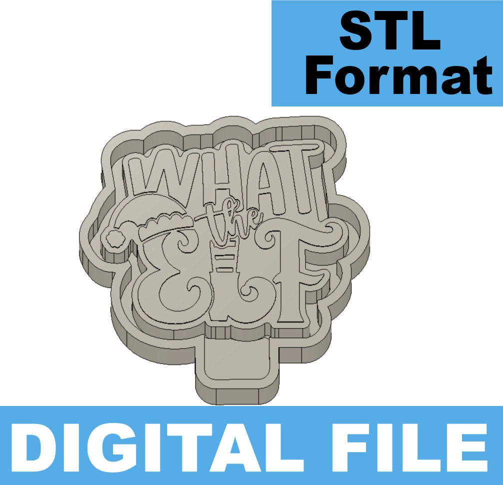 What the Elf Freshie Blank for Molding 3D Printer File STL - Etsy