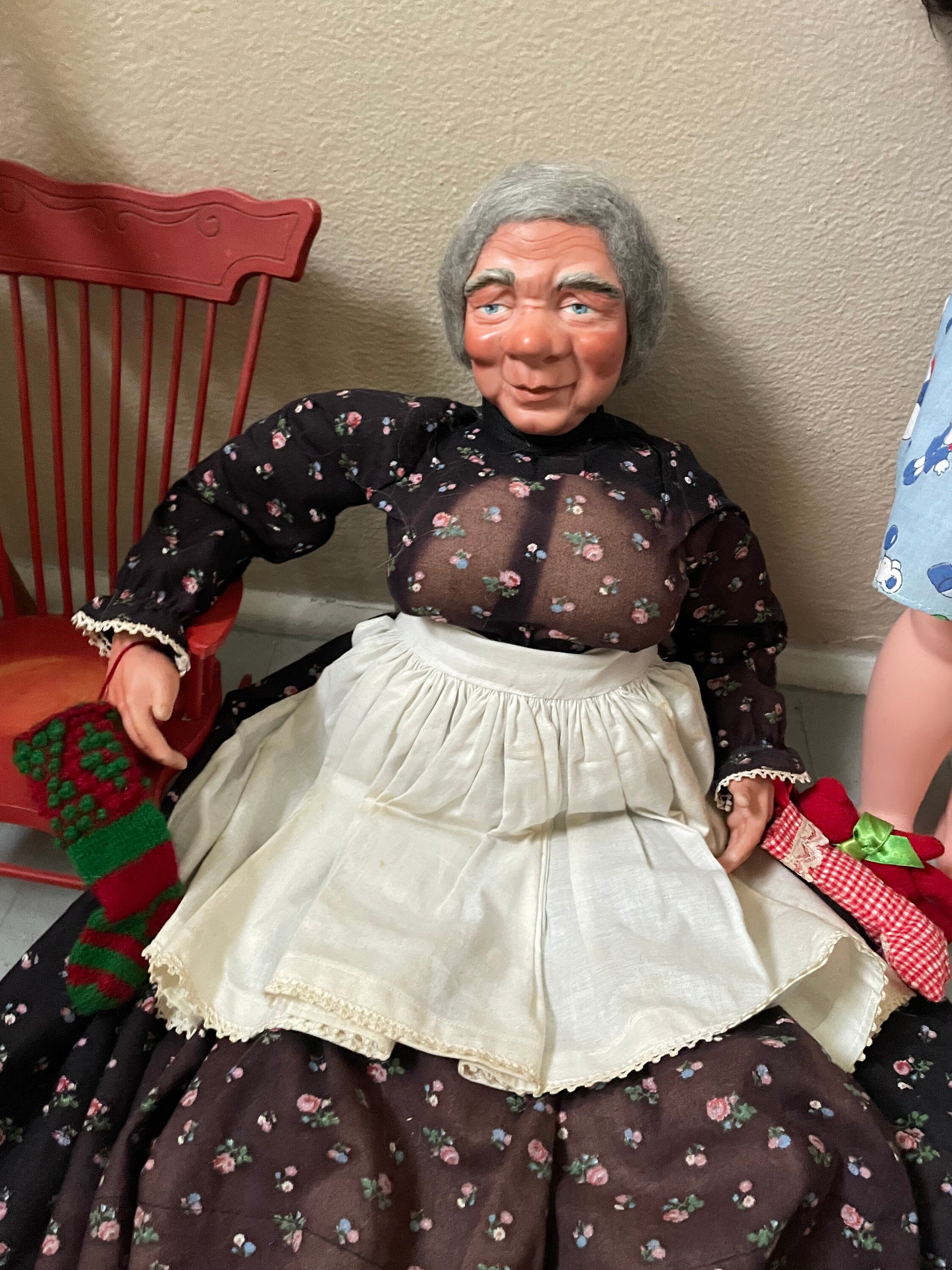 Vintage Old Lady Doll Spirit Cora Paranormal Horror Negative Energy ...