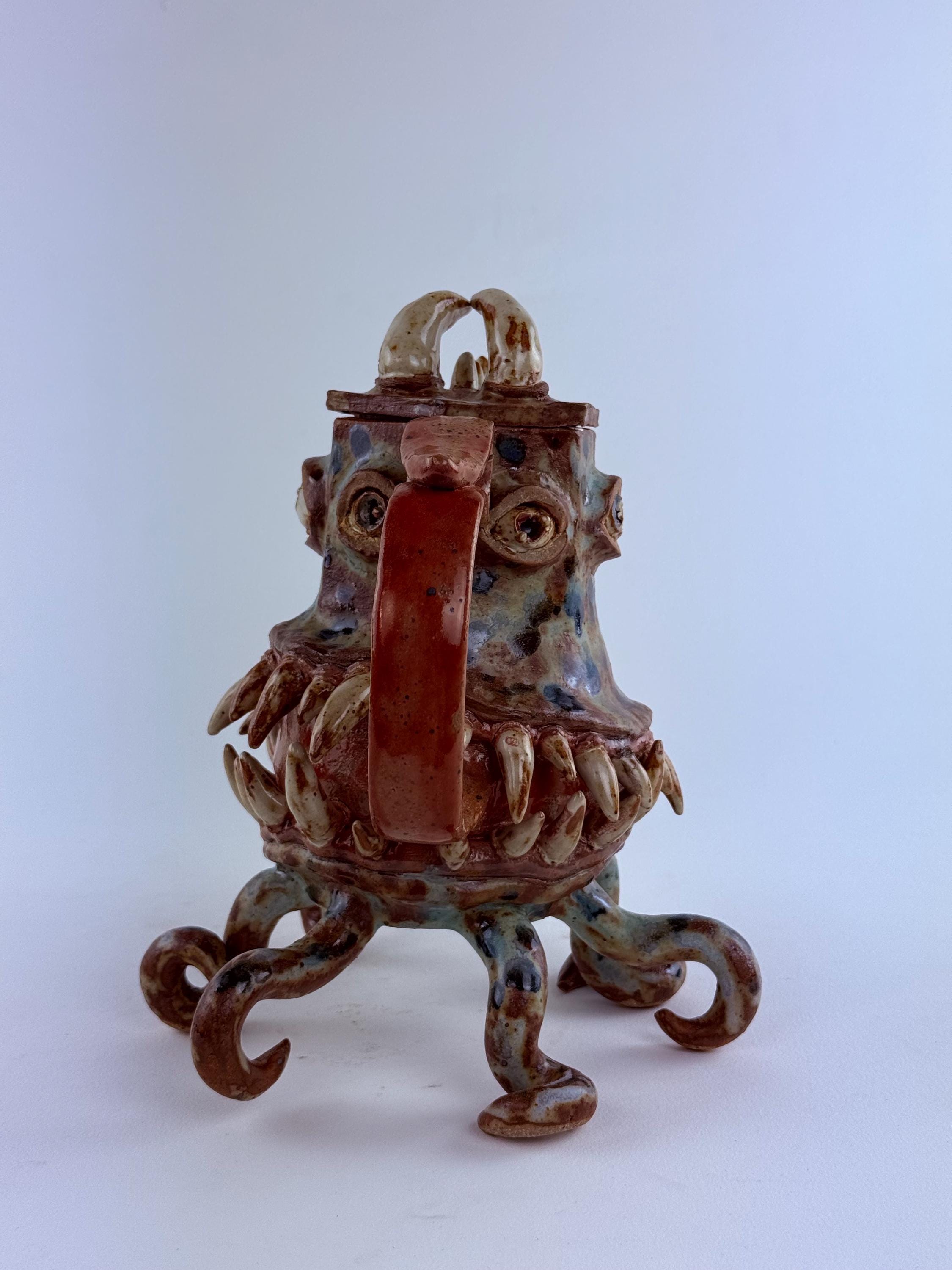 Fuctional Ceramic Monster Teapot - Etsy