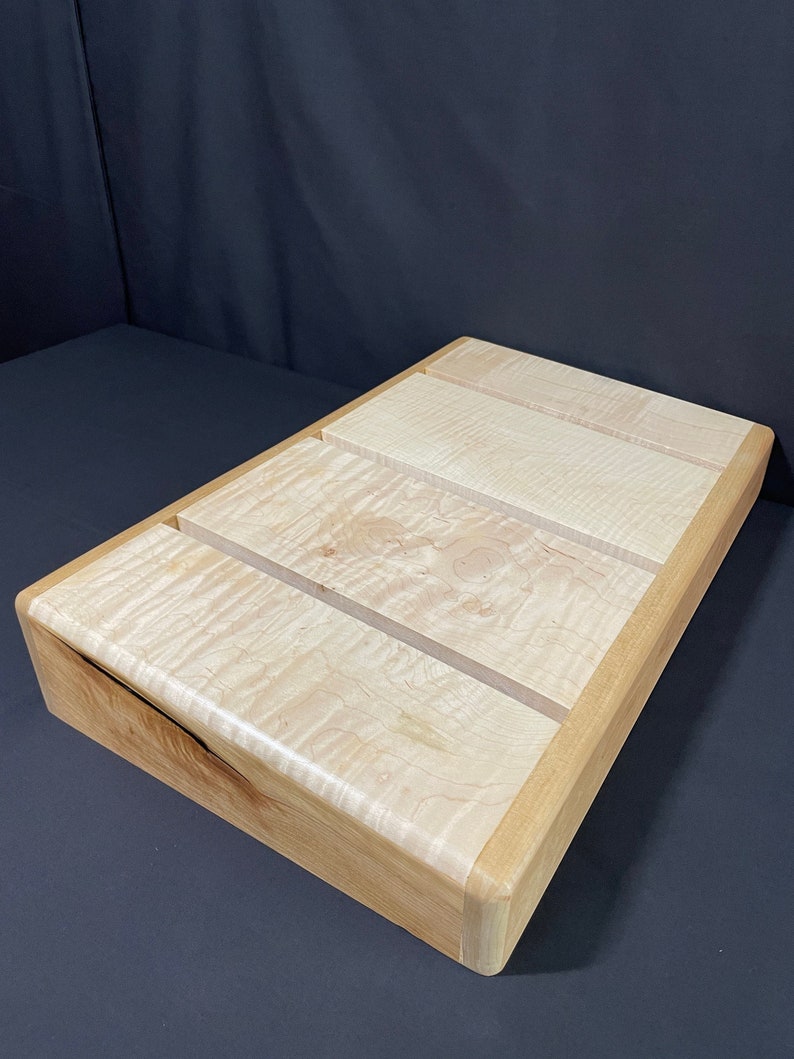 Effects Pedalboard curly Maple & Cherry - Etsy