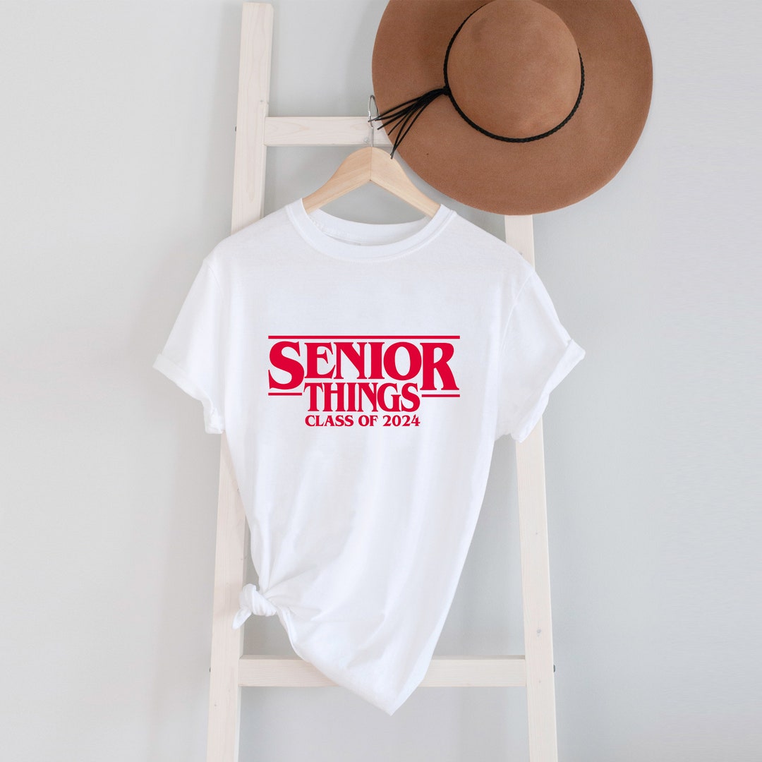Senior Things Shirt, Funny Graduation Shirt, Senior Things 2024 Shirt ...