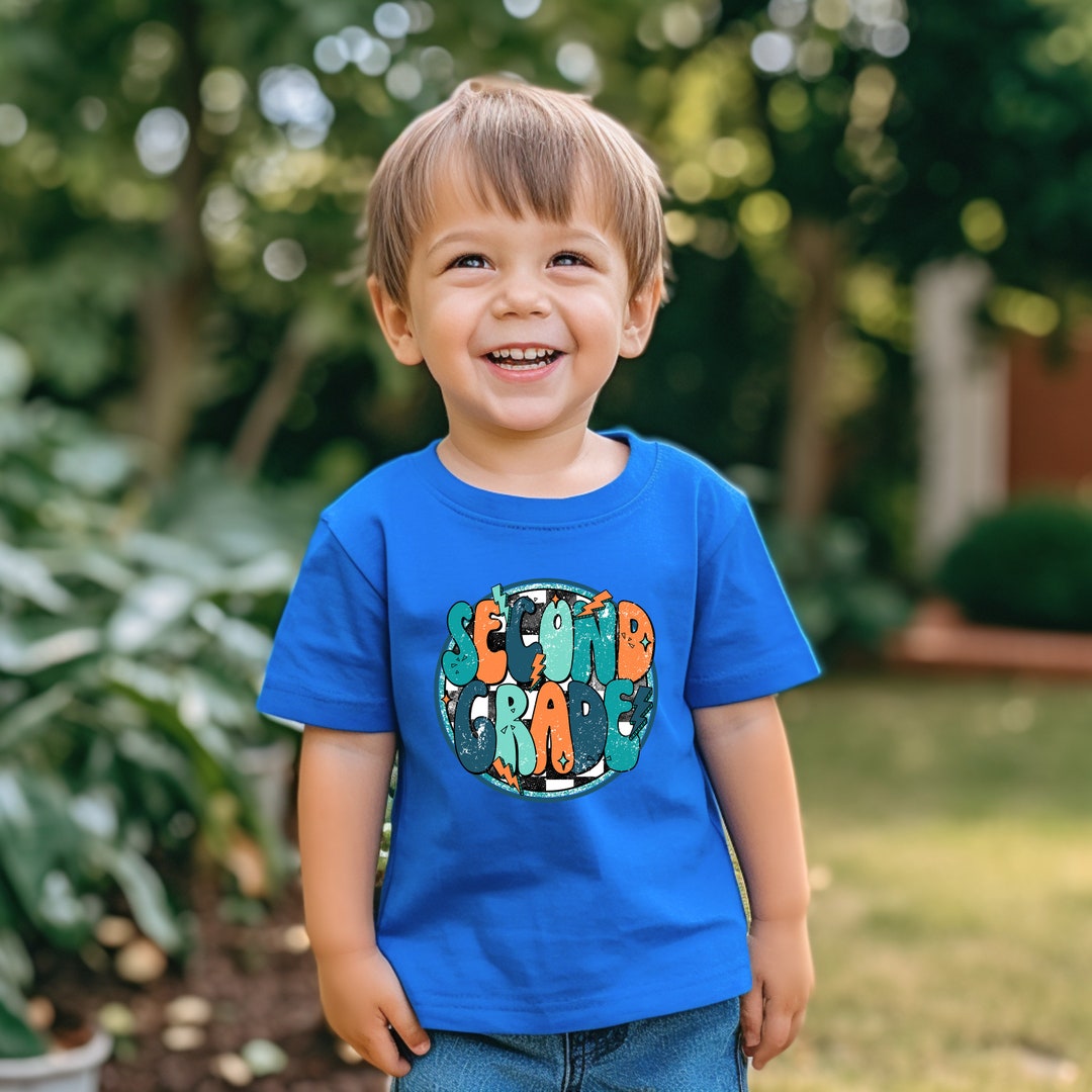 Second Grade Shirt, 100 Days of School Shirt, Kids Shirt, Back to ...