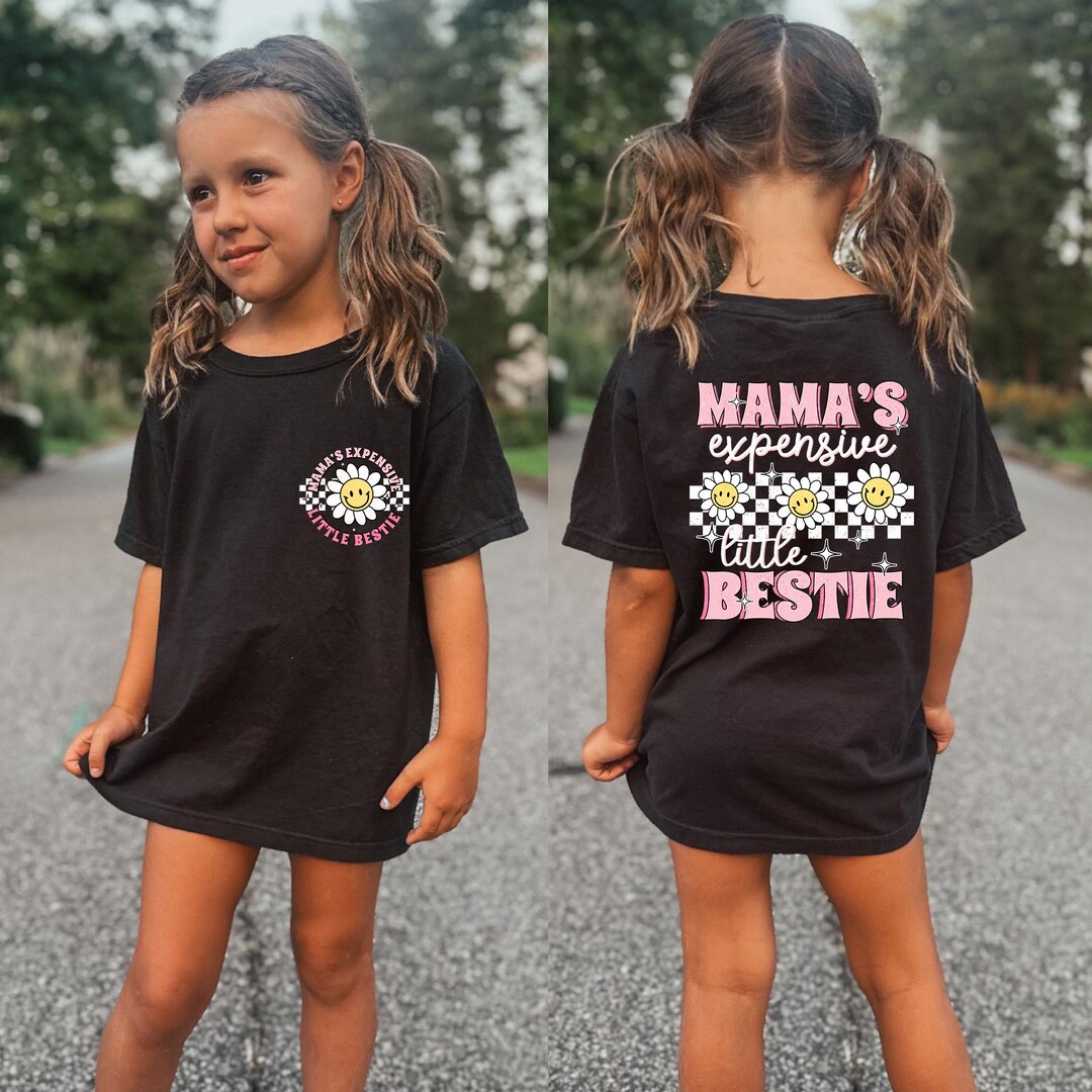 Mama's Expensive Little Bestie Shirt, Mama's Mini Toddler Tee, Funny ...