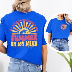 Summer Teacher Life Shirt, Got My Mind on Summer and Summer on My Mind ...