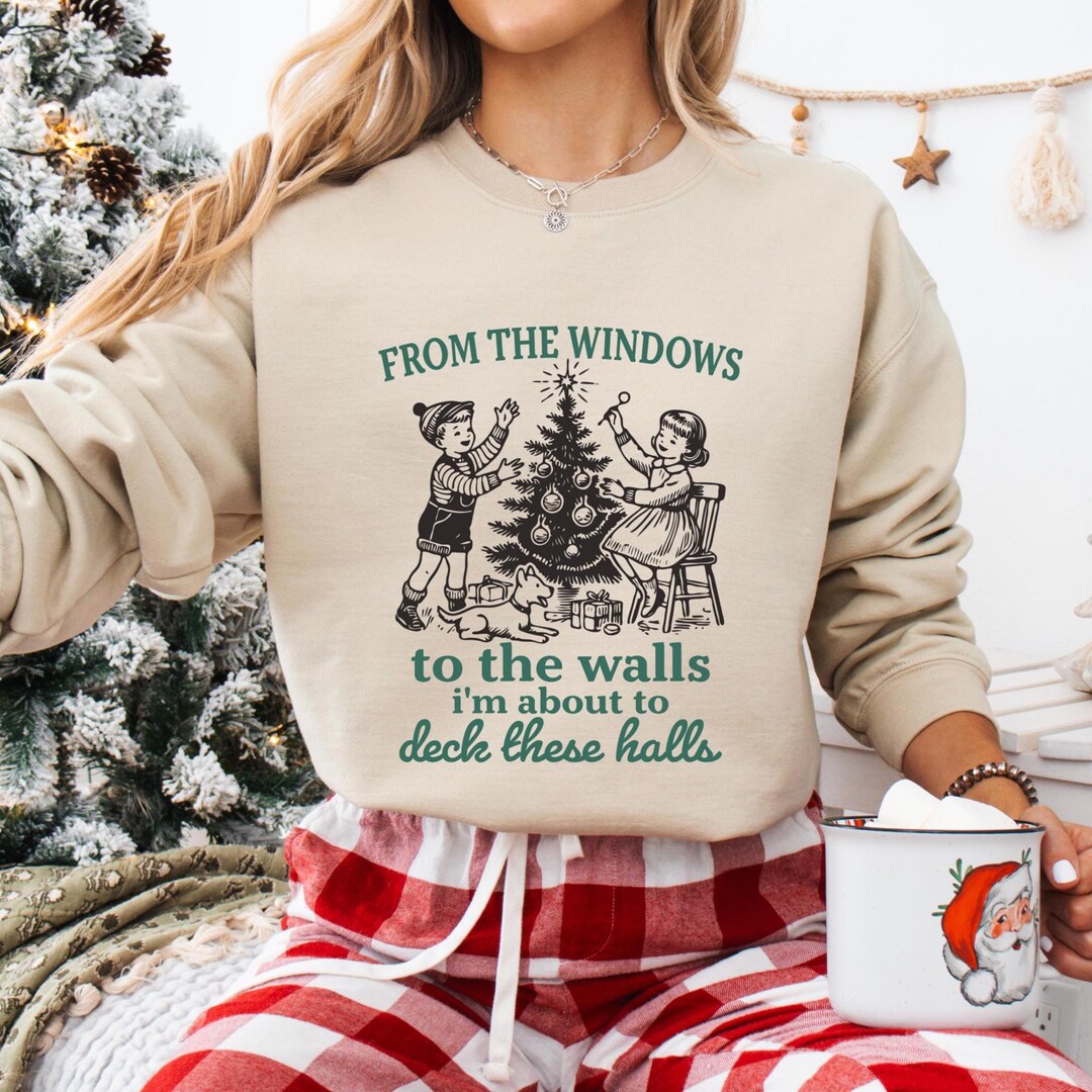 From the Windows to the Walls Christmas Shirt, Funny Holiday Family ...