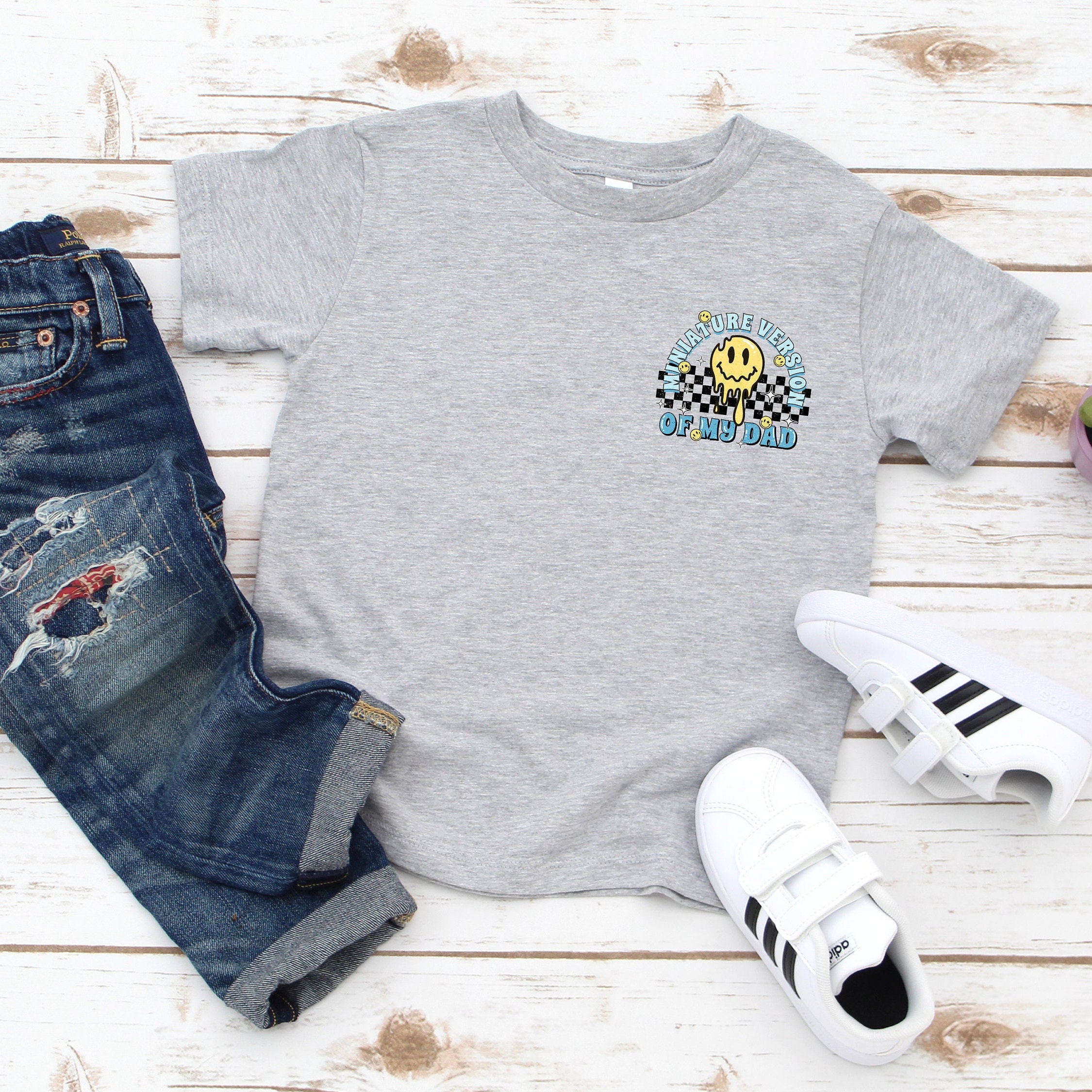 Miniature Version of My Dad Shirt Boy Kid Shirt Retro Style - Etsy