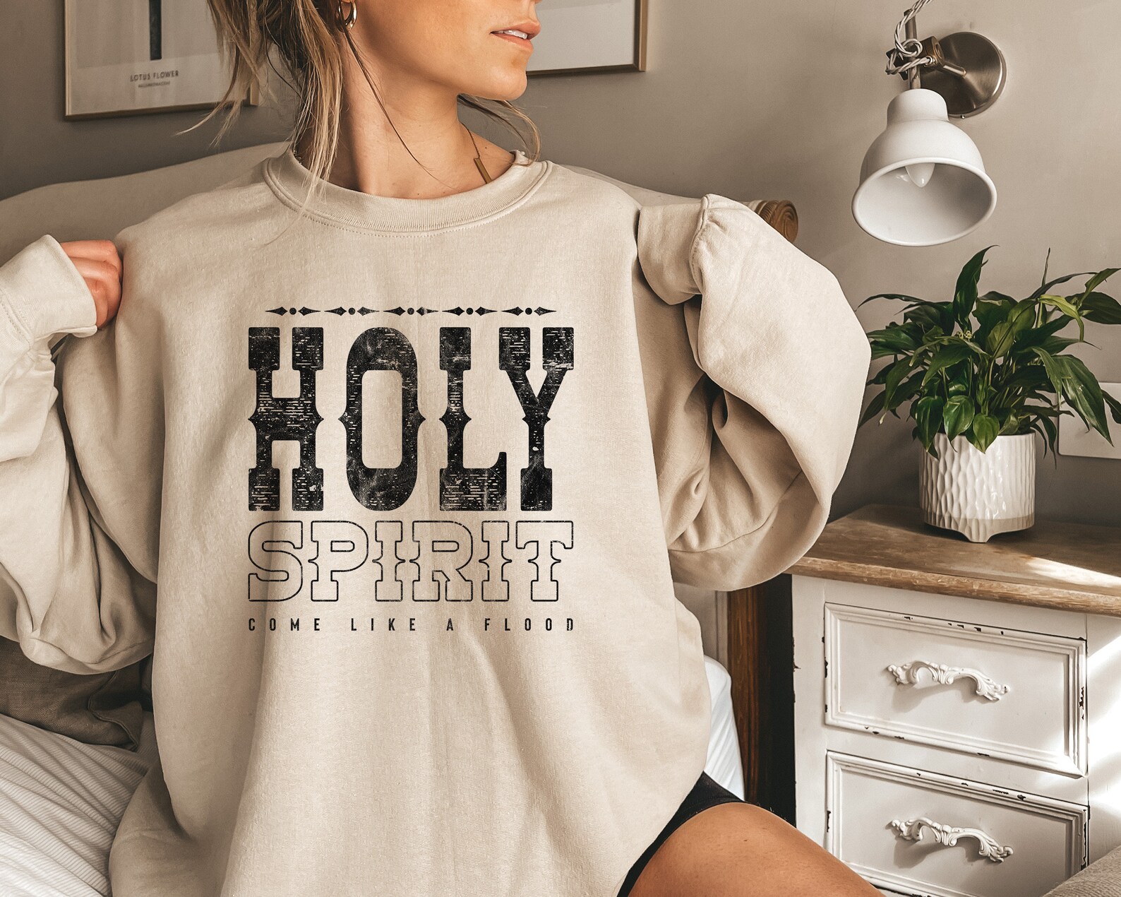 Holy Spirit Come Like A Flood Shirt, Christian Faith Shirt, Bible Verse ...