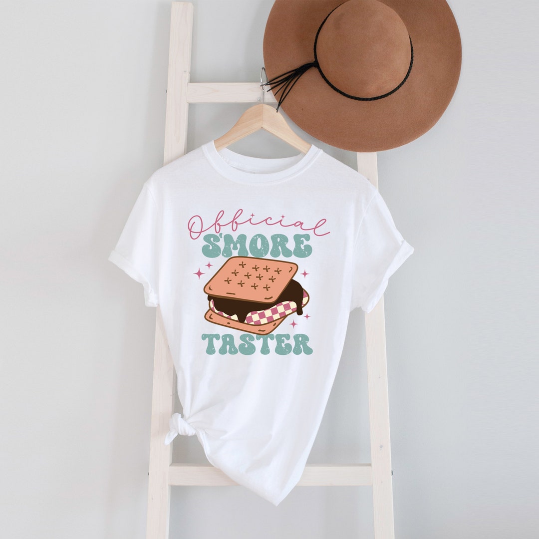 Official Smore Tester T-shirt, Camper Life Shirt, Camp Vacation Apparel ...