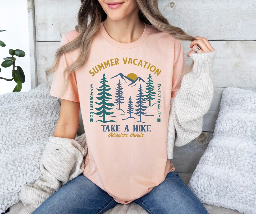 Take A Hike Shirt, Nature Shirt, Hiking Shirt, Camping Shirt, Mountain ...