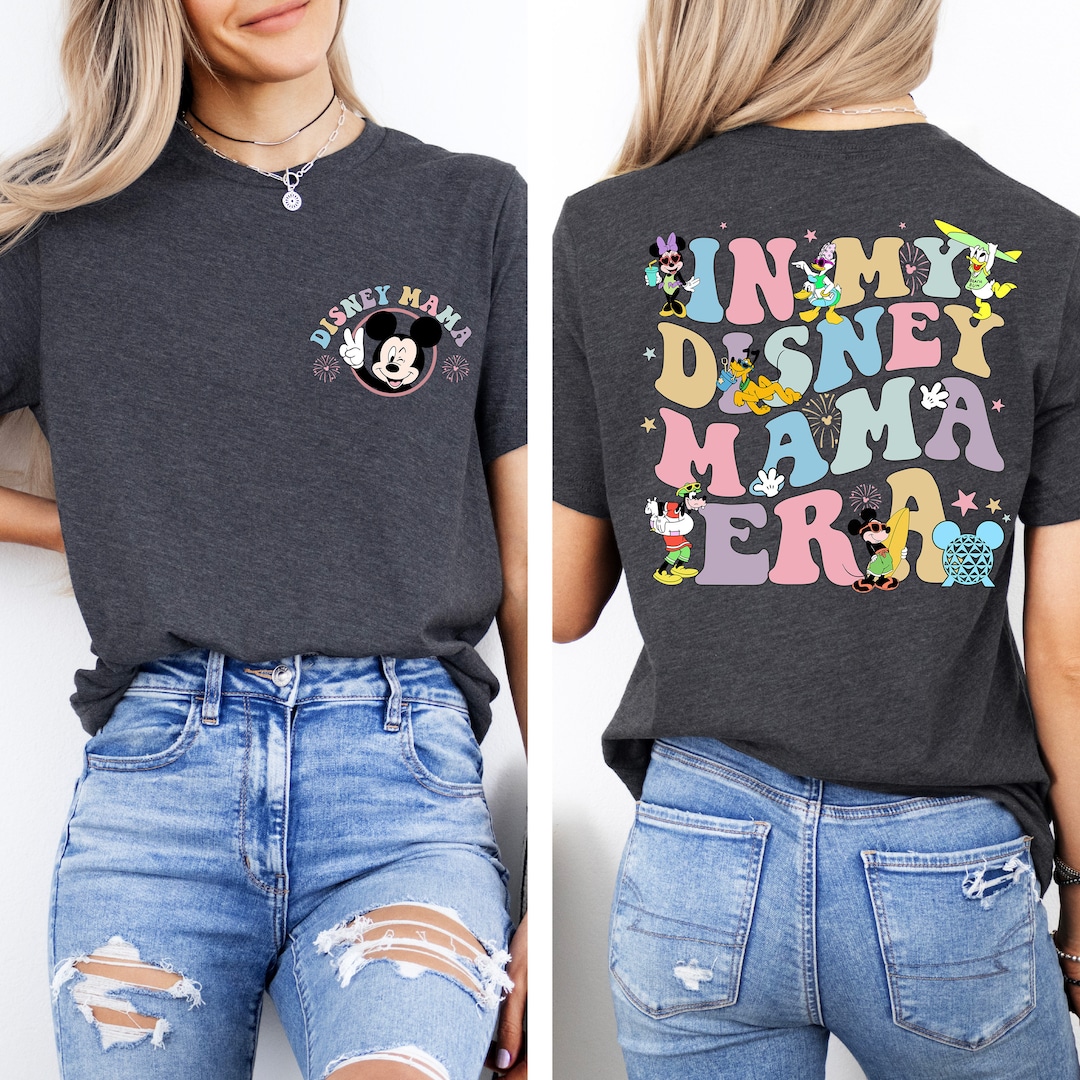 In My Disney Mama Era Shirt, Disney Tee for Mom, Disney Vacation ...
