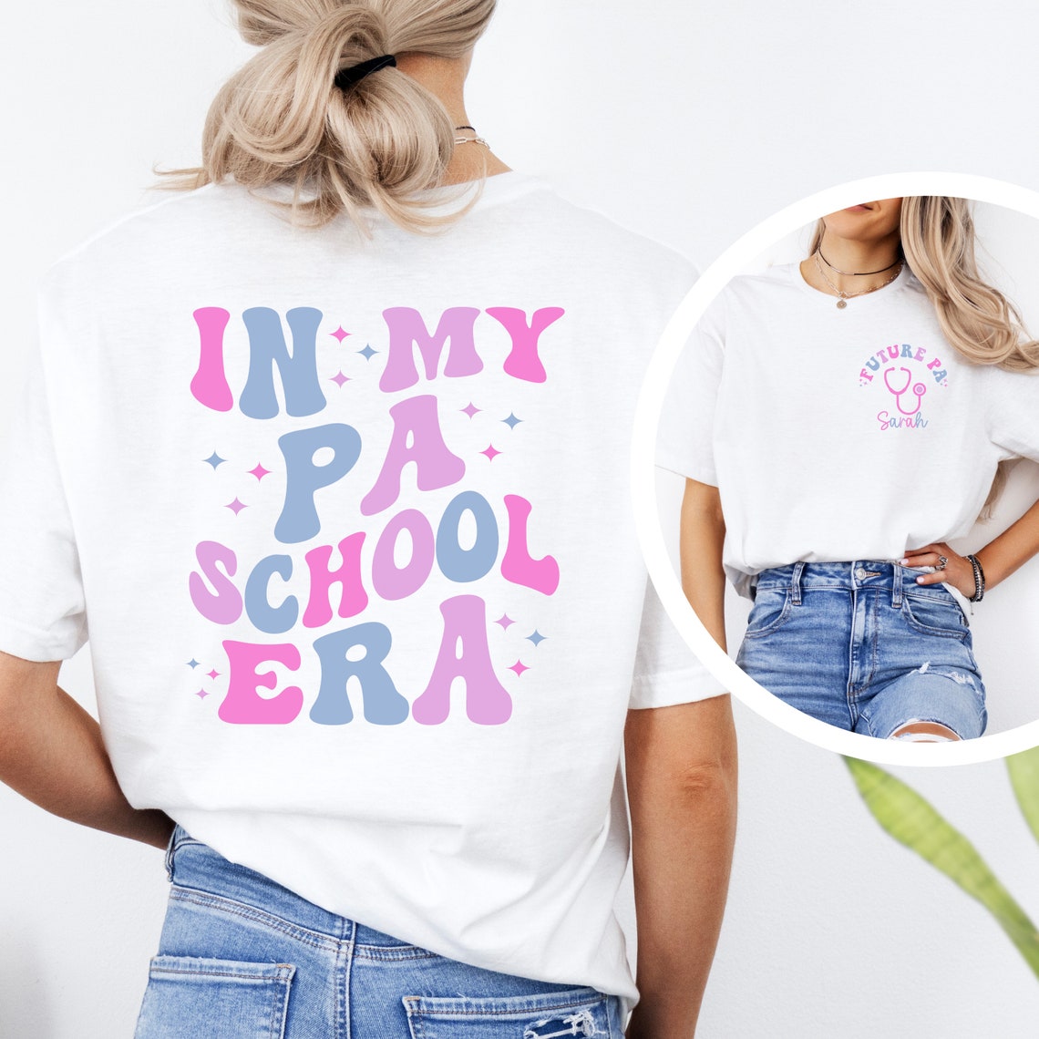 In My PA School Era Shirt, Custom PA School Sweater, Physician ...