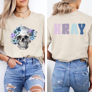 X-ray Floral Skeleton Shirt, Radiologic Technologist Gift, Rad Tech Tee ...