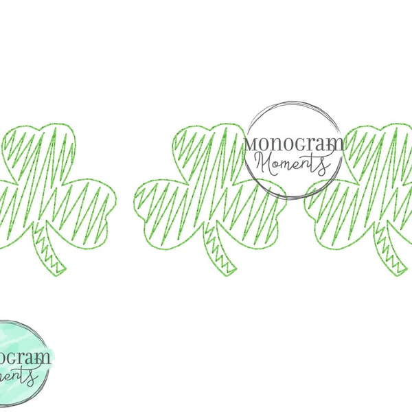 Shamrock Embroidery Design - Etsy