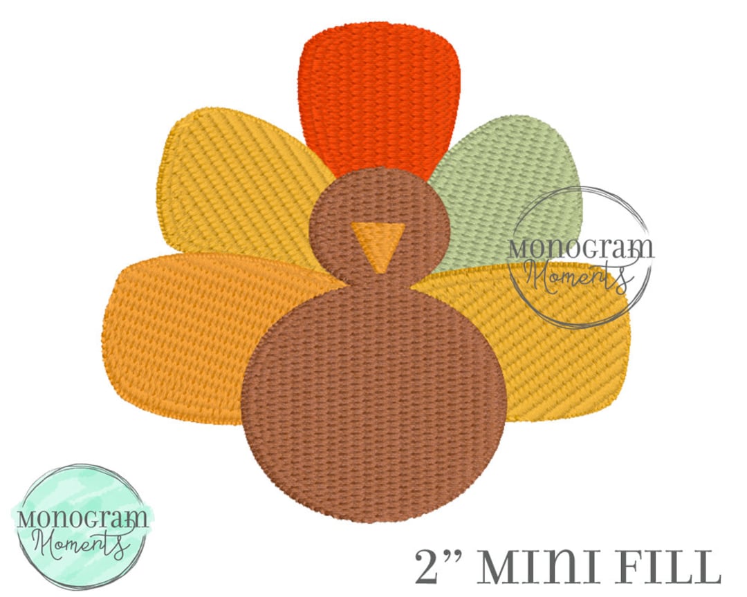 Turkey Mini Embroidery Design, Trendy Embroidery Design, Embroidery ...