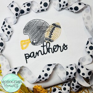 Football Embroidery Designs, Football Team Embroidery, Trendy ...