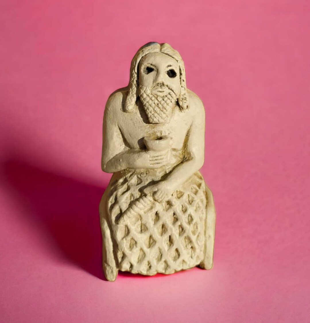 Sumerian Votive Figures/the Tell Asmar Sculpture Hoard of Prayerful ...