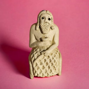 Sumerian Votive Figures/the Tell Asmar Sculpture Hoard of Prayerful ...
