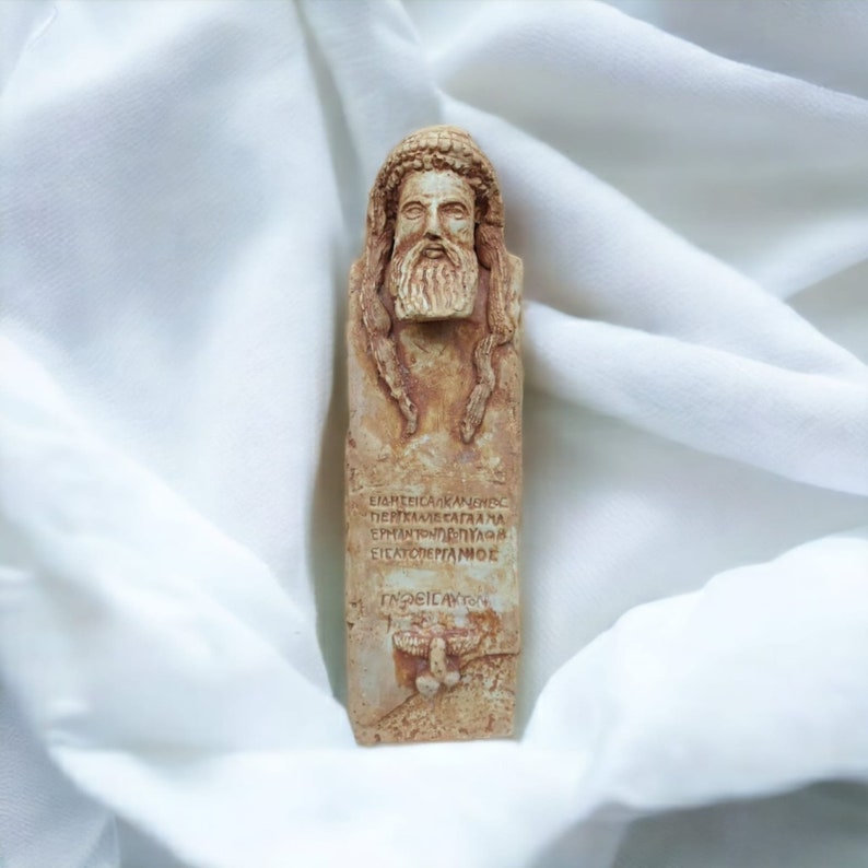 HERMES COLUMN/ Herm of Hermes From Pergamon/ Herma of Alcamenes - Etsy