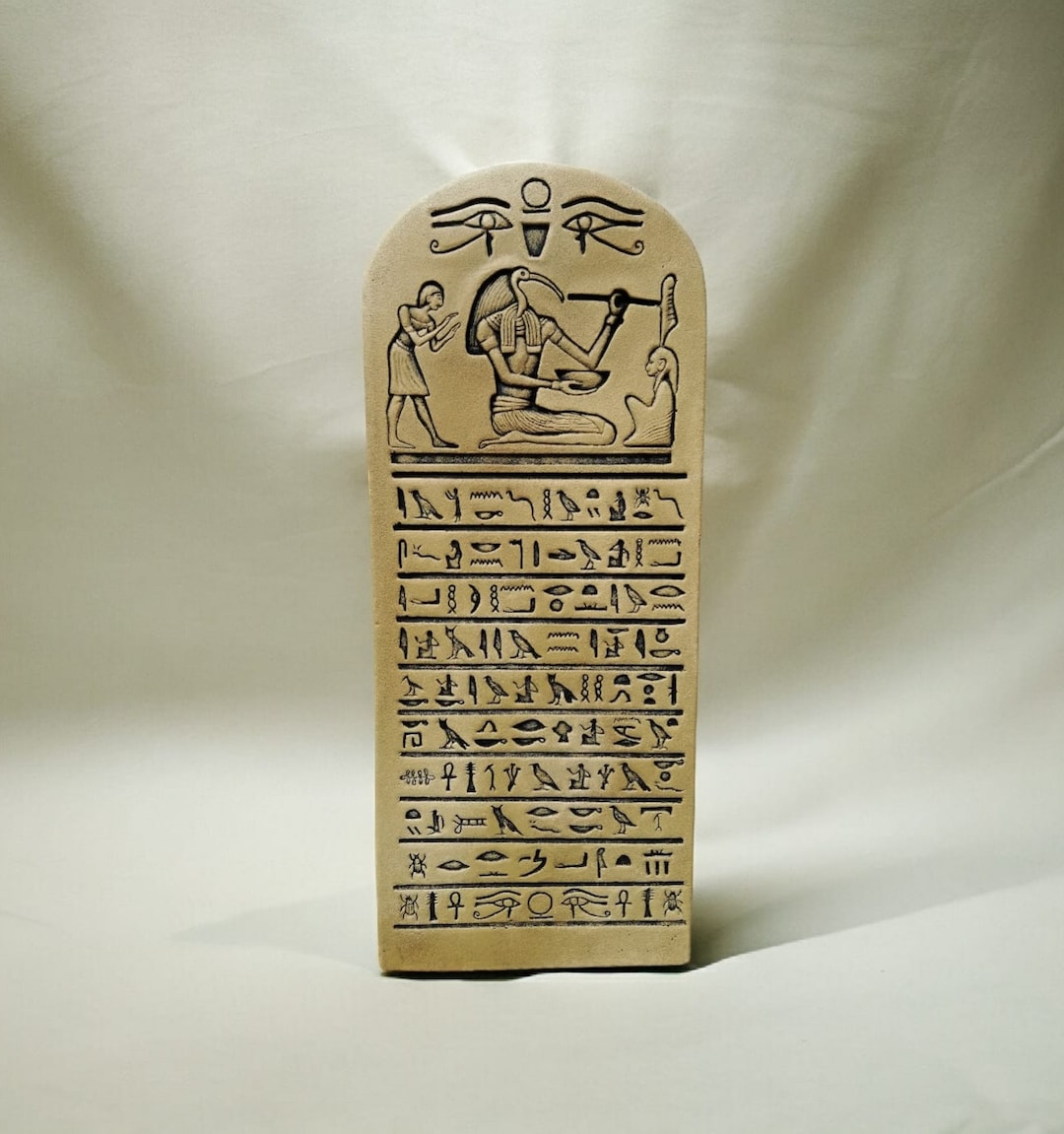 Emerald of Thoth Tablet/ Thoth Relief/ Egyptian Thoth Relief - Etsy